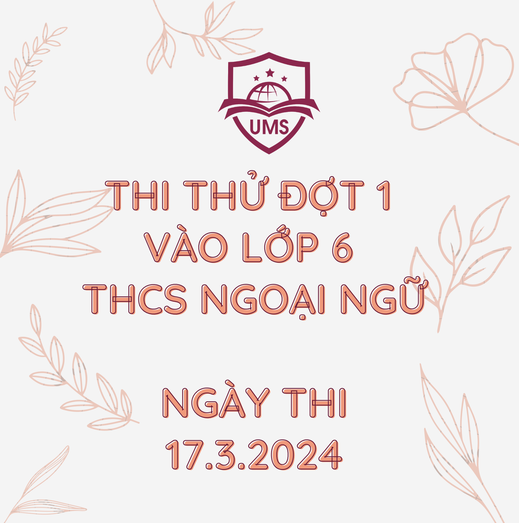 Chính thức mở cổng đăng ký thi thử đợt 1 vào Trường THCS Ngoai ngữ – Trường THCS Ngoại ngữ ...